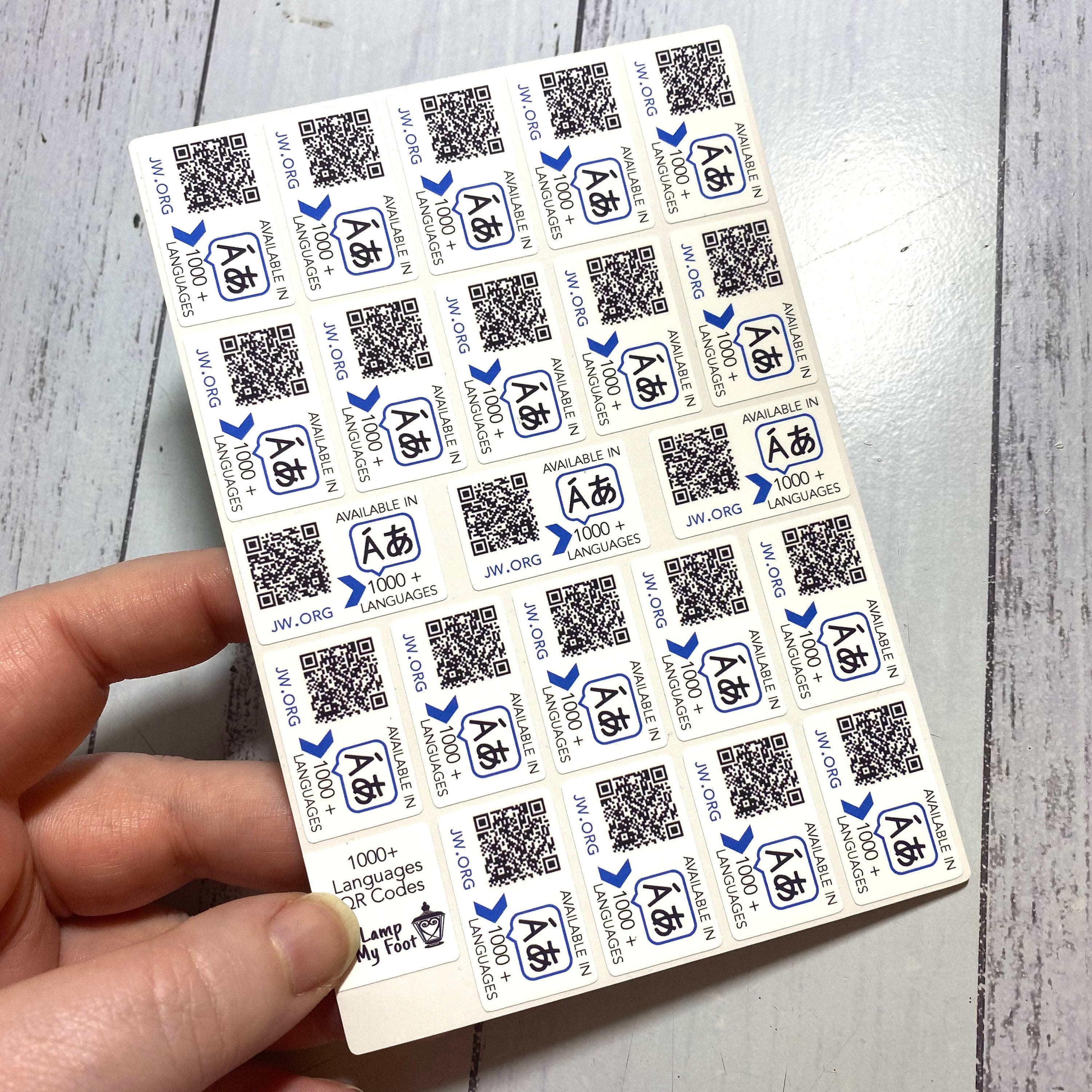 JW Letter Writing Memorial Campaign QR Code Stickers - Etsy