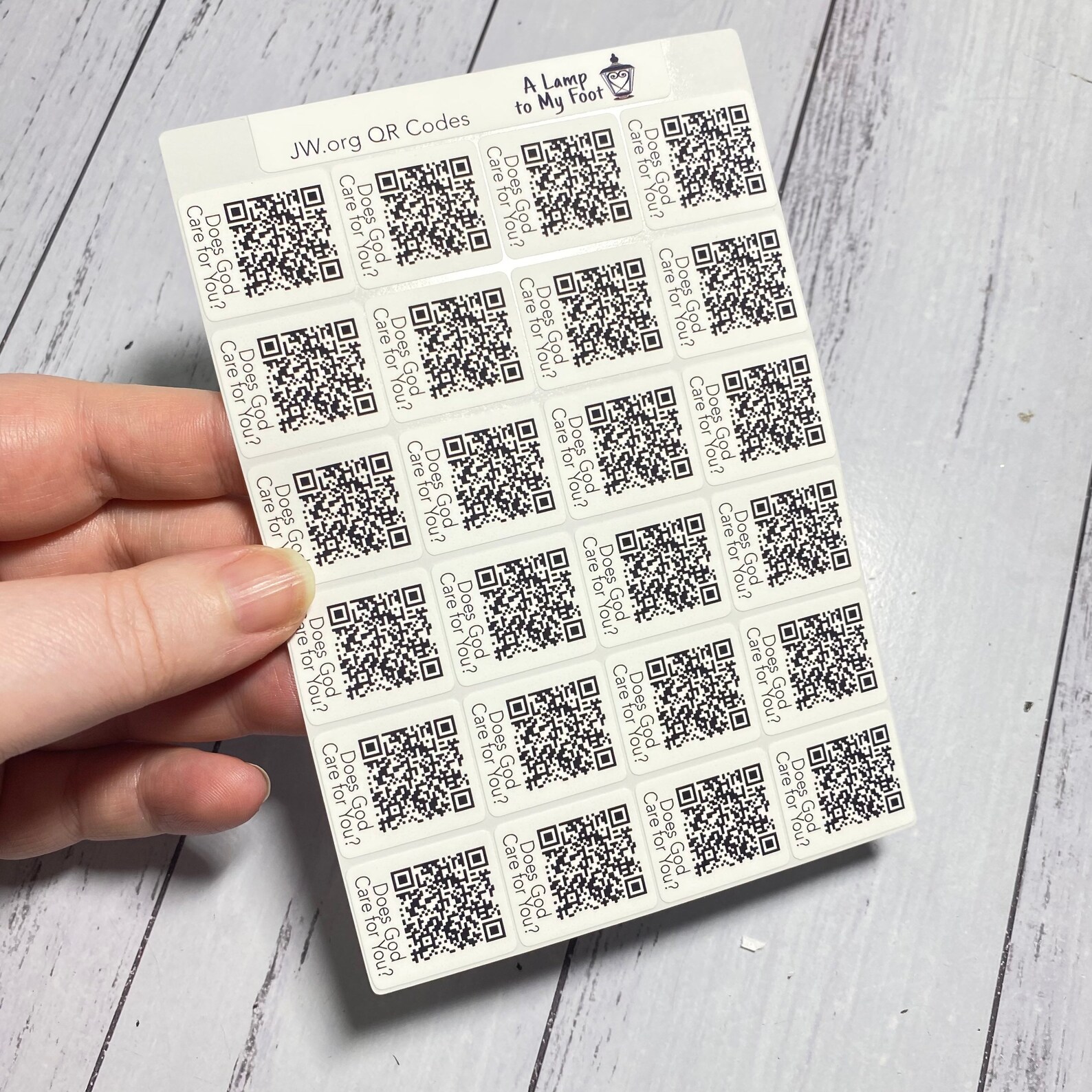 JW Letter Writing Memorial Campaign QR Code Stickers - Etsy