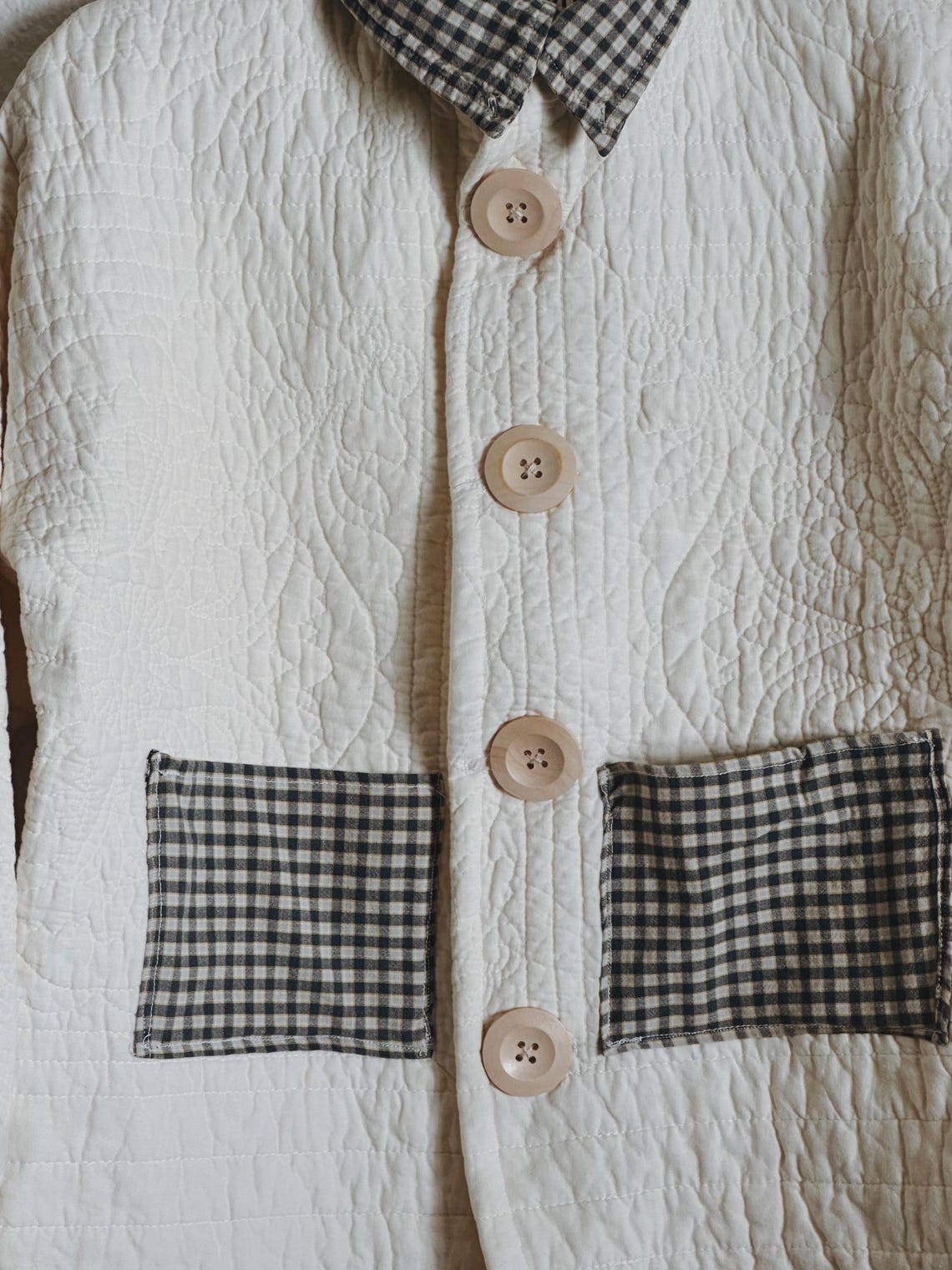 Women’s Handmade Quilted Jacket - Etsy
