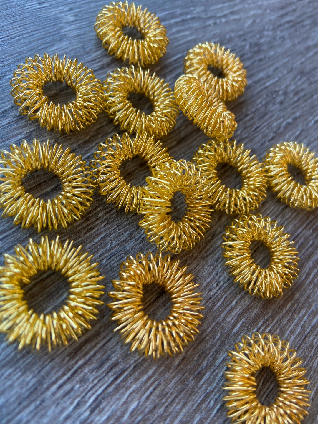 Acupressure Rings, Anti-stress Ring, Reflexology Massage, Massage Rings ...