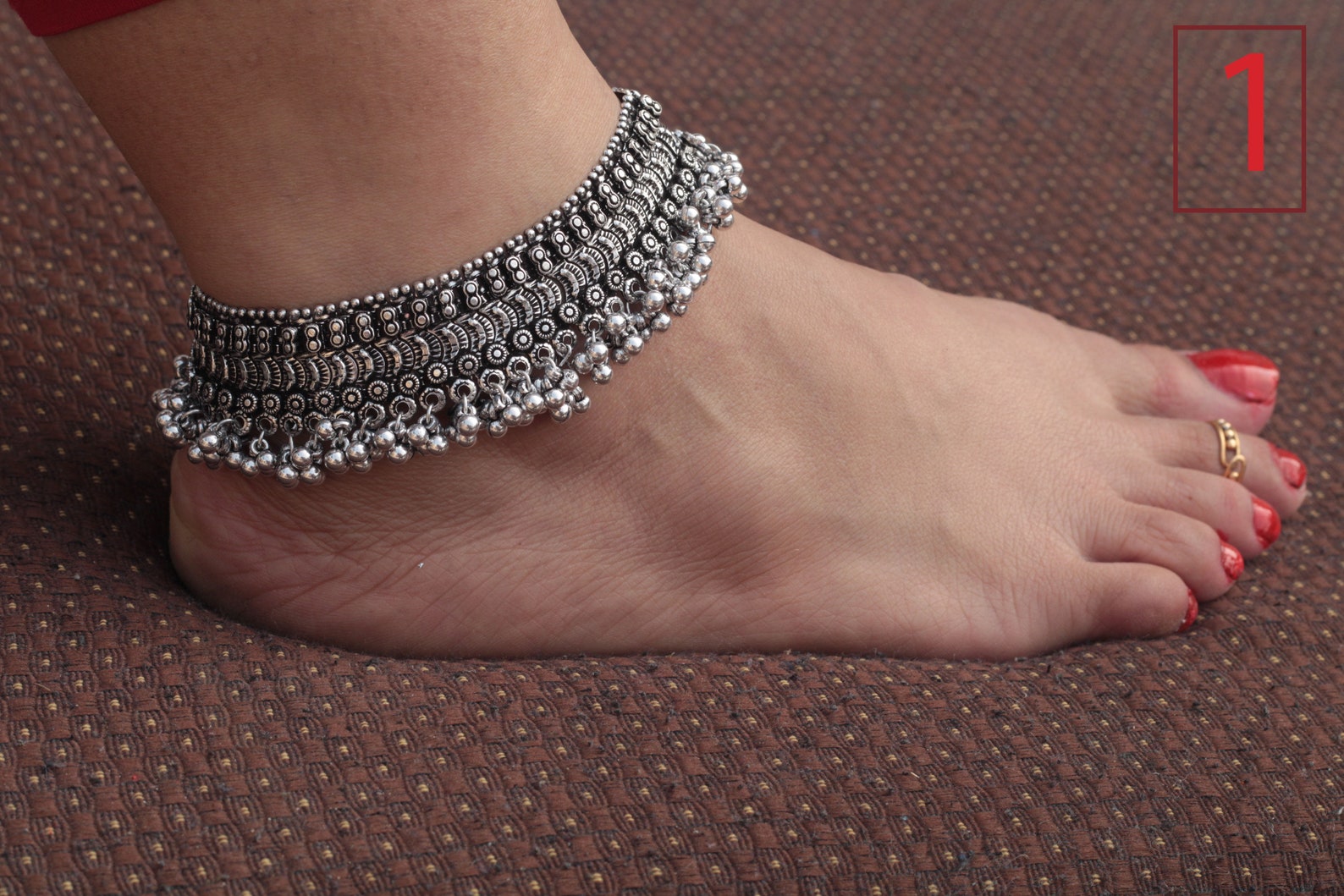 Bollywood Ghungharu Indian Anklet Boho Designe Brass Anklet - Etsy