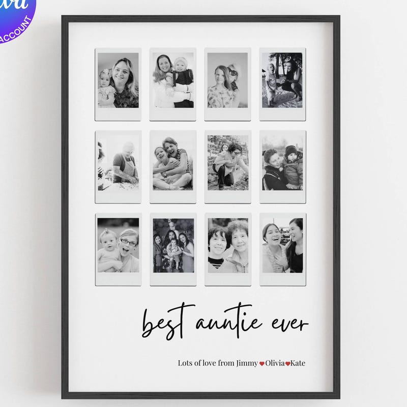 Auntie Frame Photo - Etsy