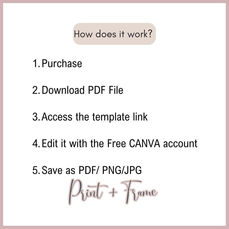 Personalised 40th Milestone Birthday Custom Polaroid Frame Style Photo ...