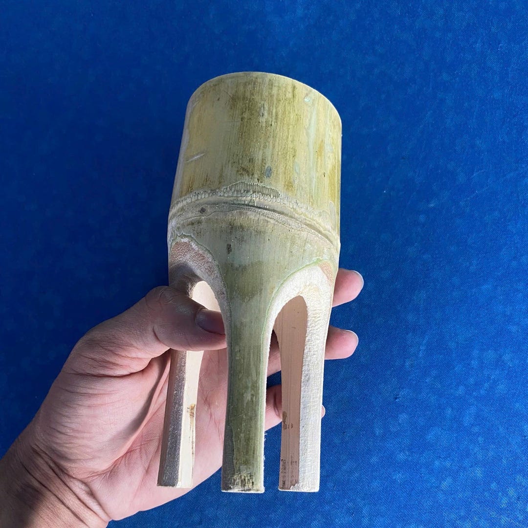 Bamboo Aquarium Pot, Fish Tank Decor (160mm X 80mm) - Etsy