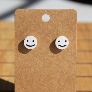 Dream SMP Stud Earrings Mcyt Jewelry Merch Happy Face - Etsy Australia