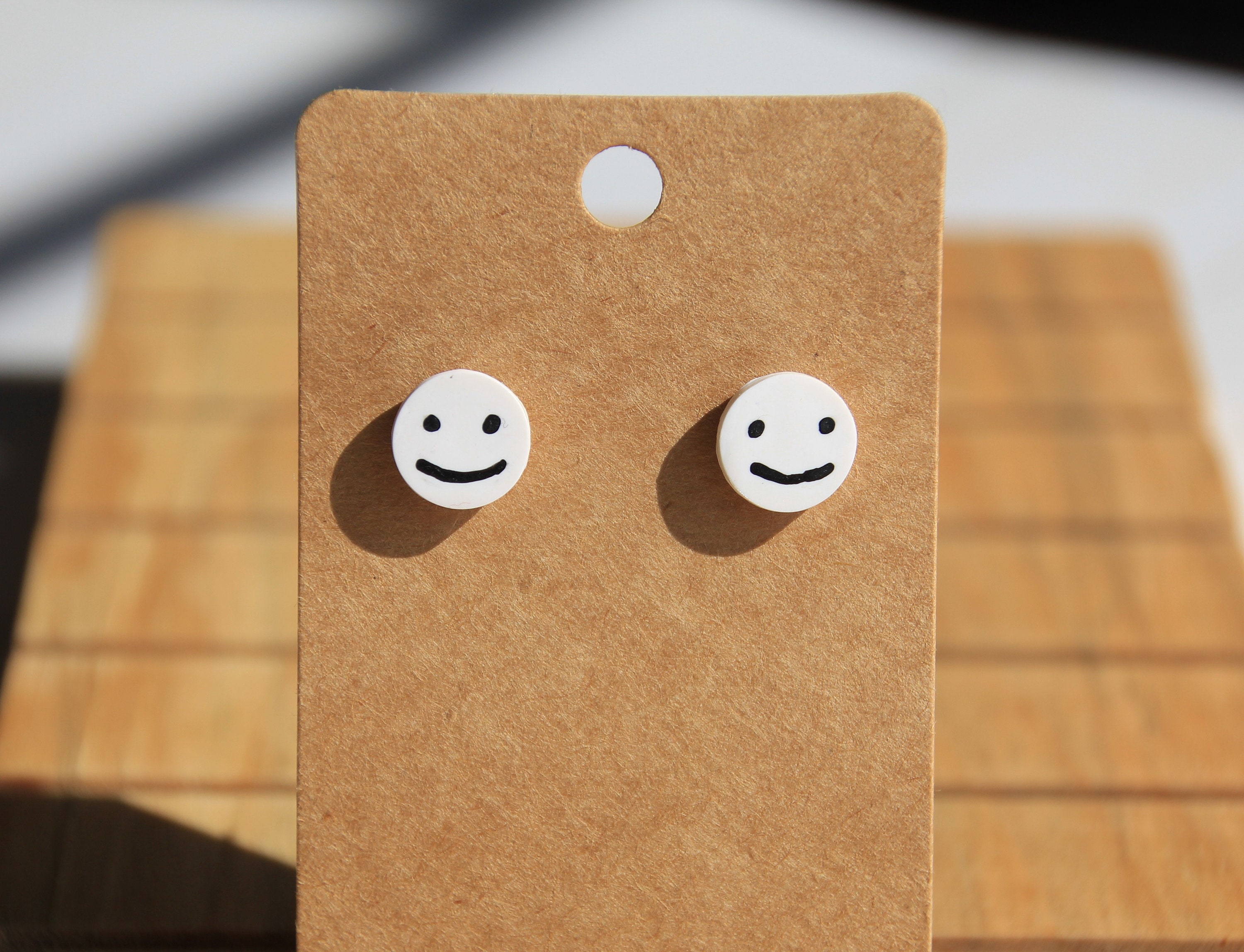 Dream SMP Stud Earrings Mcyt Jewelry Merch Happy Face - Etsy Australia