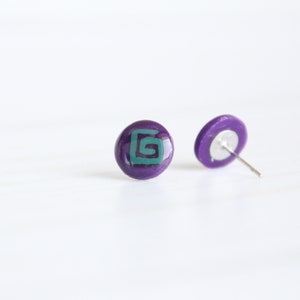 Karl Jacobs Inspired Stud Earrings, Dream SMP Jewelry, Mcyt Jewelry ...