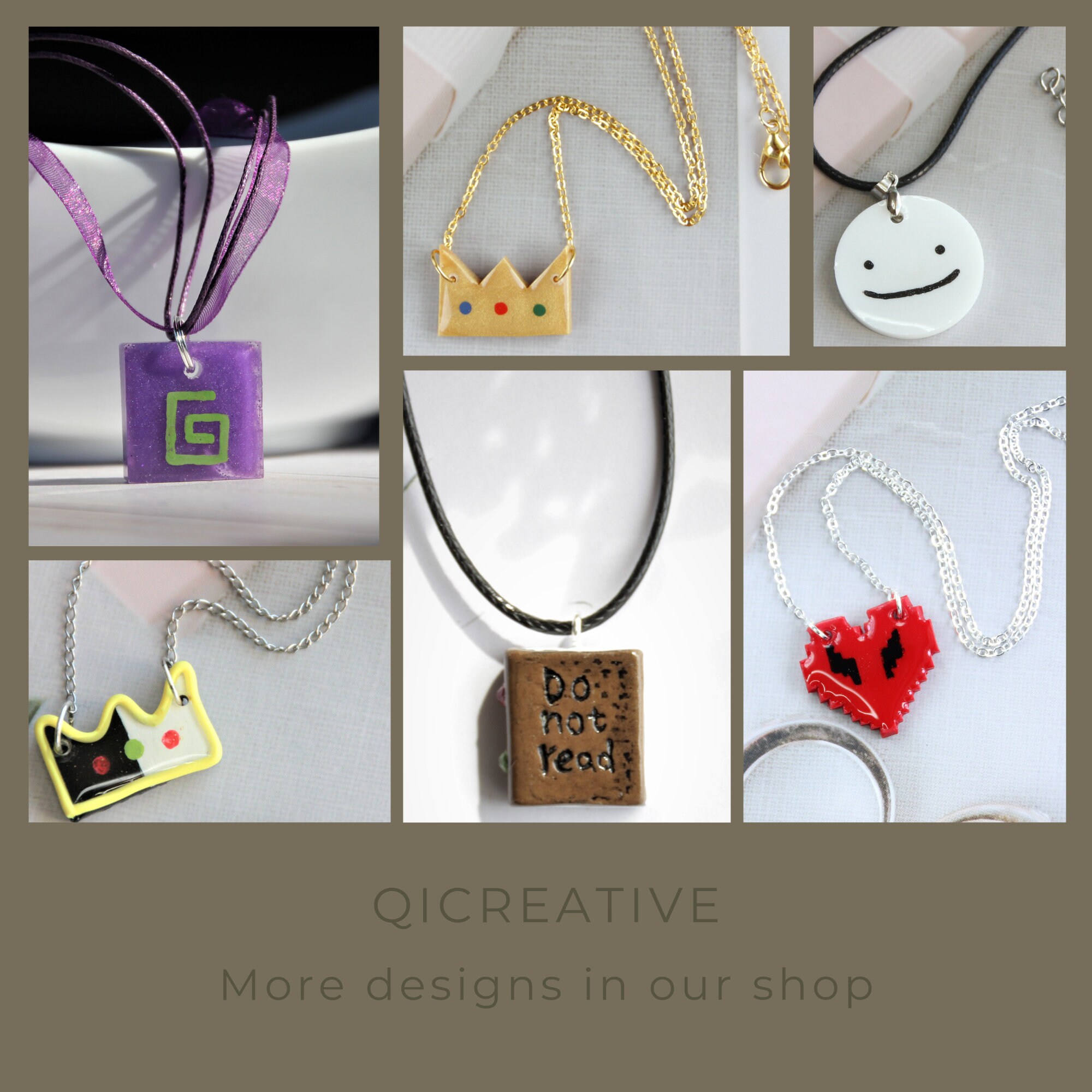 Dsmp Ranboo Necklace Ranboo Cosplay Dream SMP Jewelry Mcyt - Etsy UK