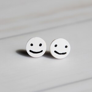 Dream SMP Stud Earrings Mcyt Jewelry Merch Happy Face - Etsy Australia
