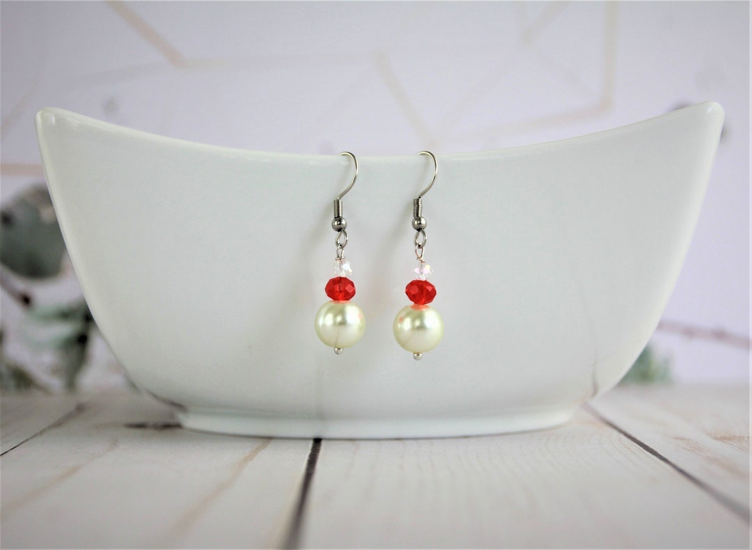 Tommyinnit Inspired Dangle Earrings, Dream SMP Jewelry, Mcyt Merch ...