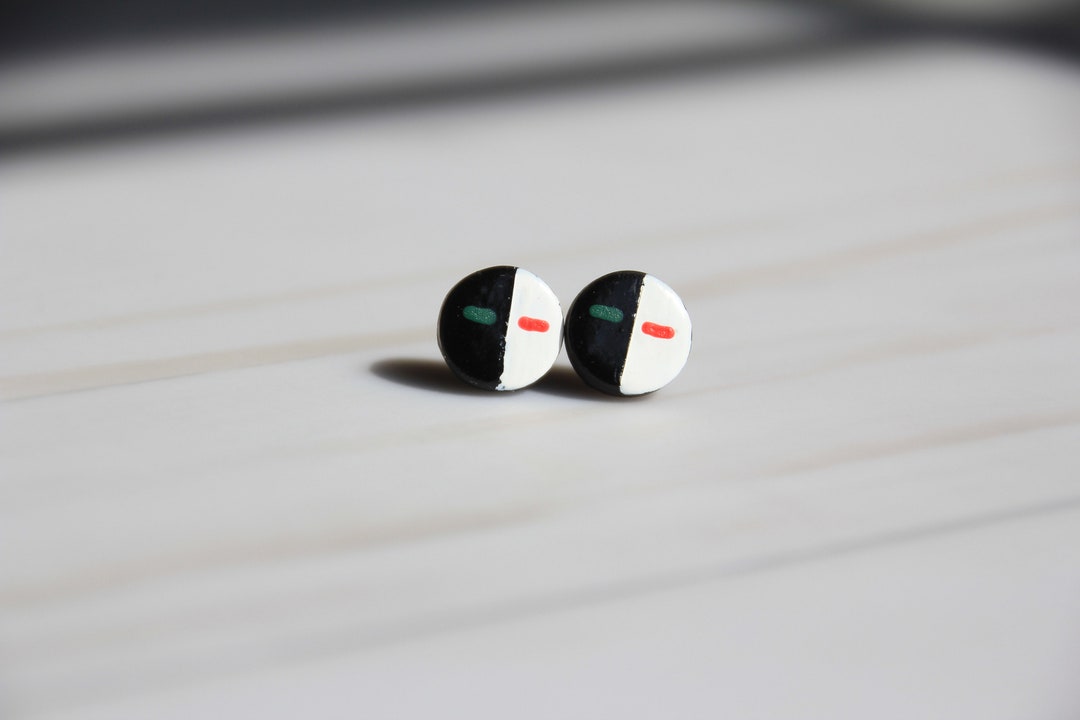 Ranboo Inspired Stud Earrings, Dream SMP Jewelry, Mcyt Merch, Minecraft ...