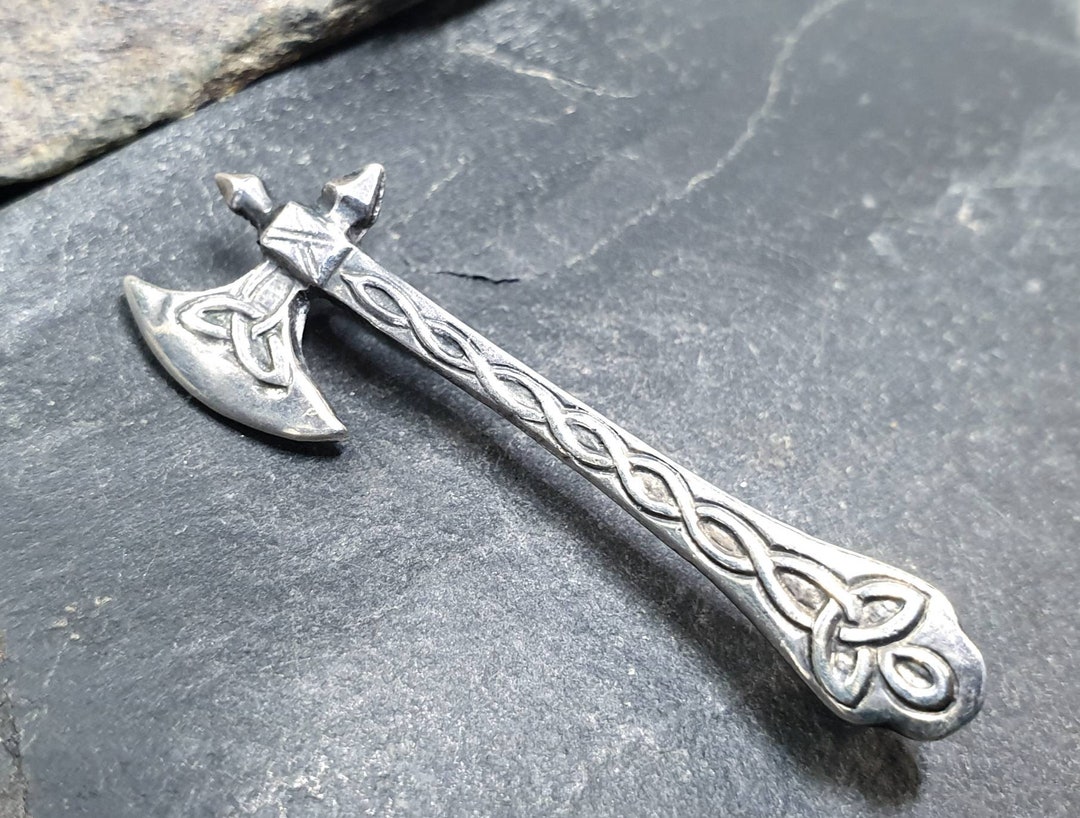 Robert Allison AXE Silver KILT PIN C.1950's Brooch - Etsy