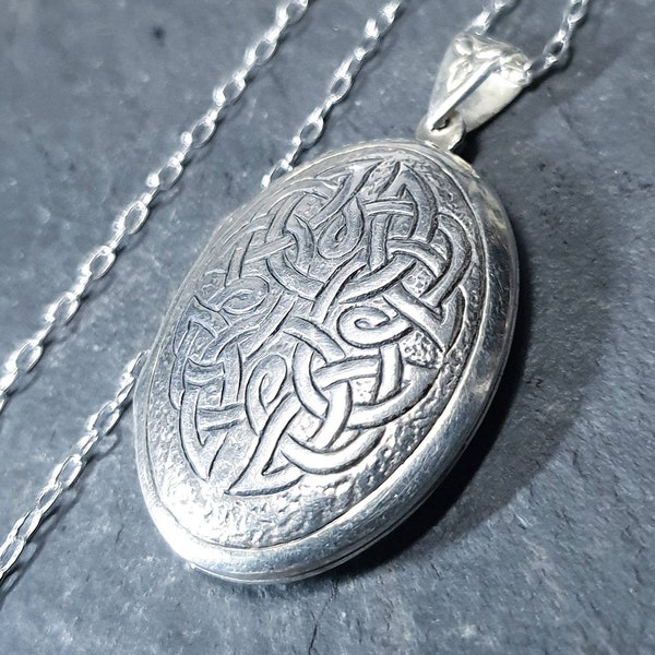 Celtic Locket - Etsy