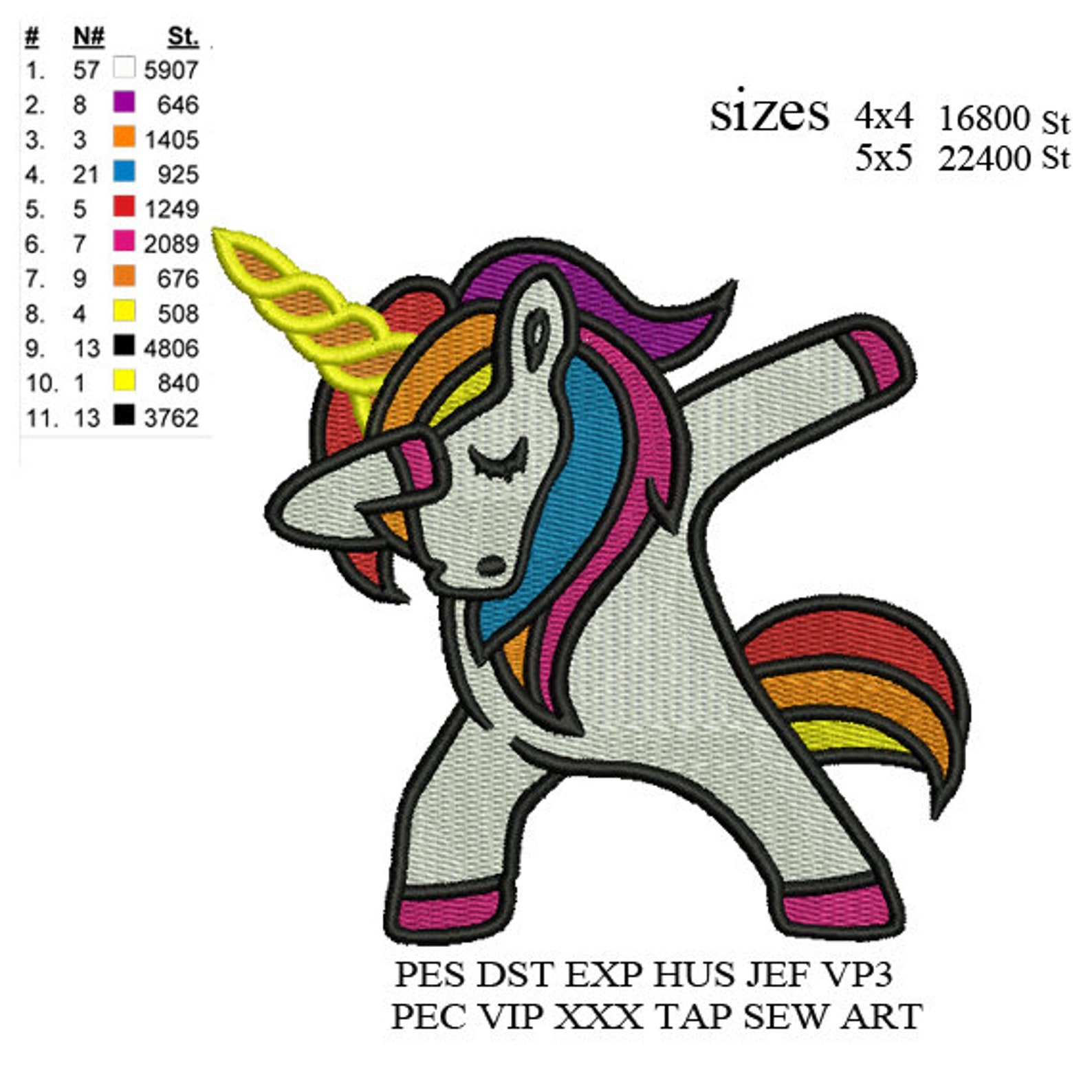 Unicorns Embroidery Designs Unicorn Applique Designs Cute - Etsy