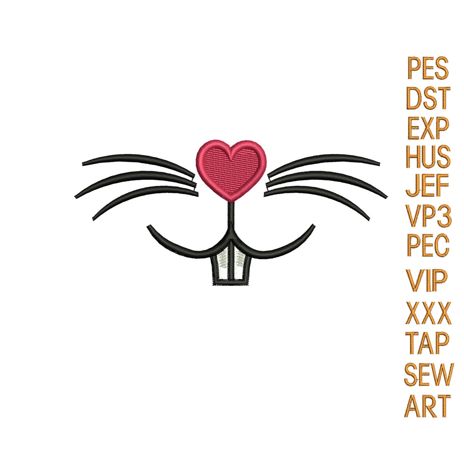 Mask Embroidery Designface Mask Embroidery Designbunny - Etsy