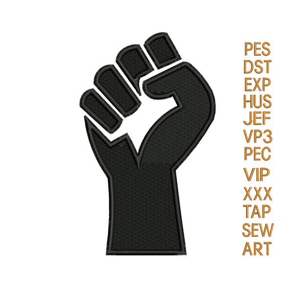 Raised Fist - Etsy