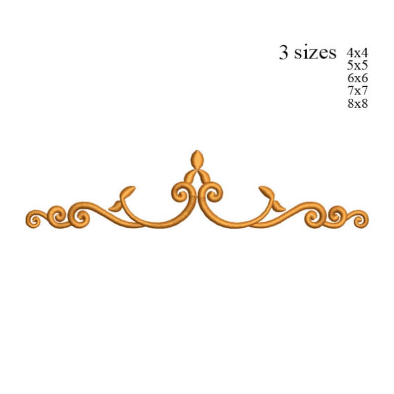 Floral Name Border Frame Embroidery Designfloral Name Border - Etsy ...