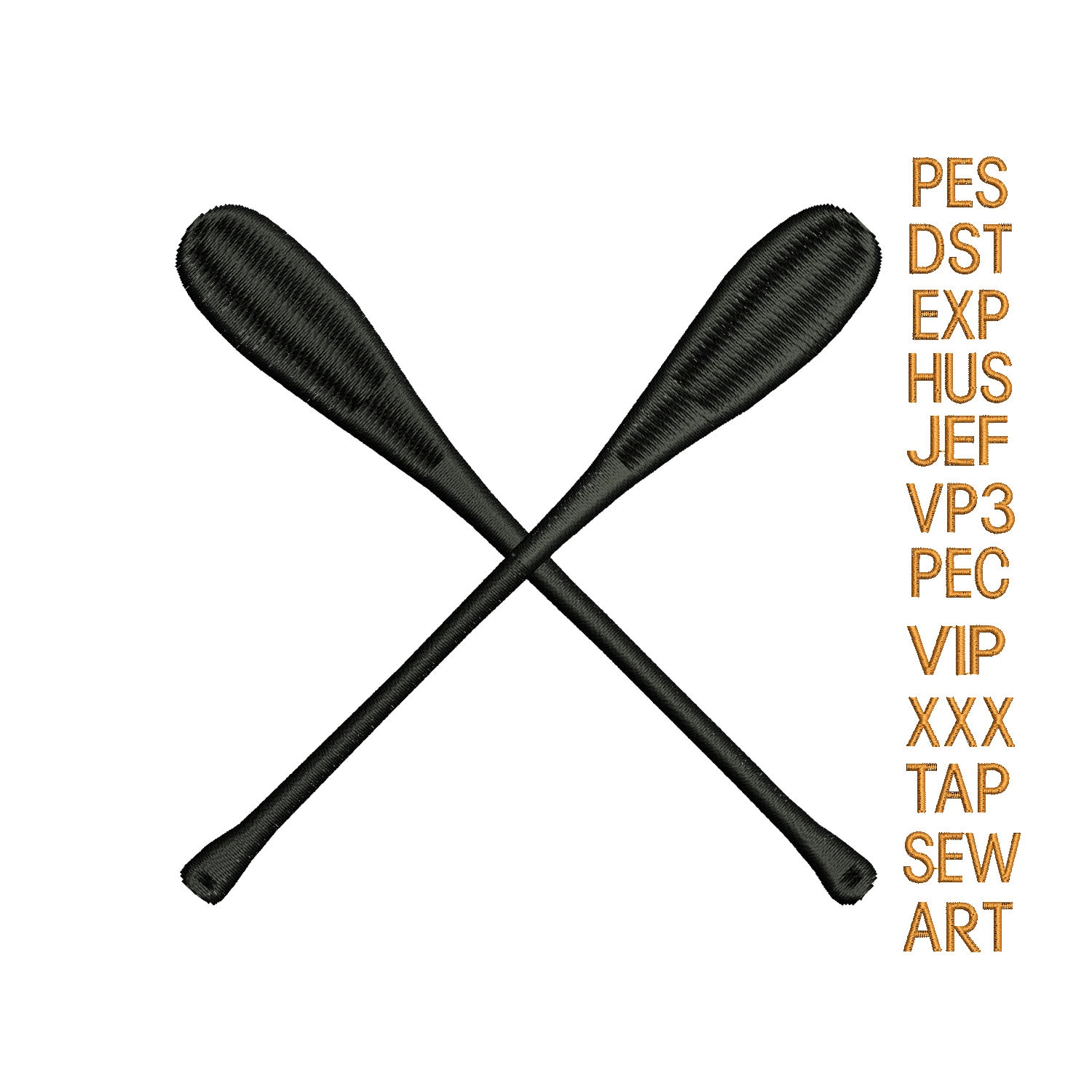 Oars embroidery design oar embroidery designsoar embroidery | Etsy