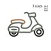 Motorcycle Applique Embroidery Design, Motorcycle Applique Embroidery ...