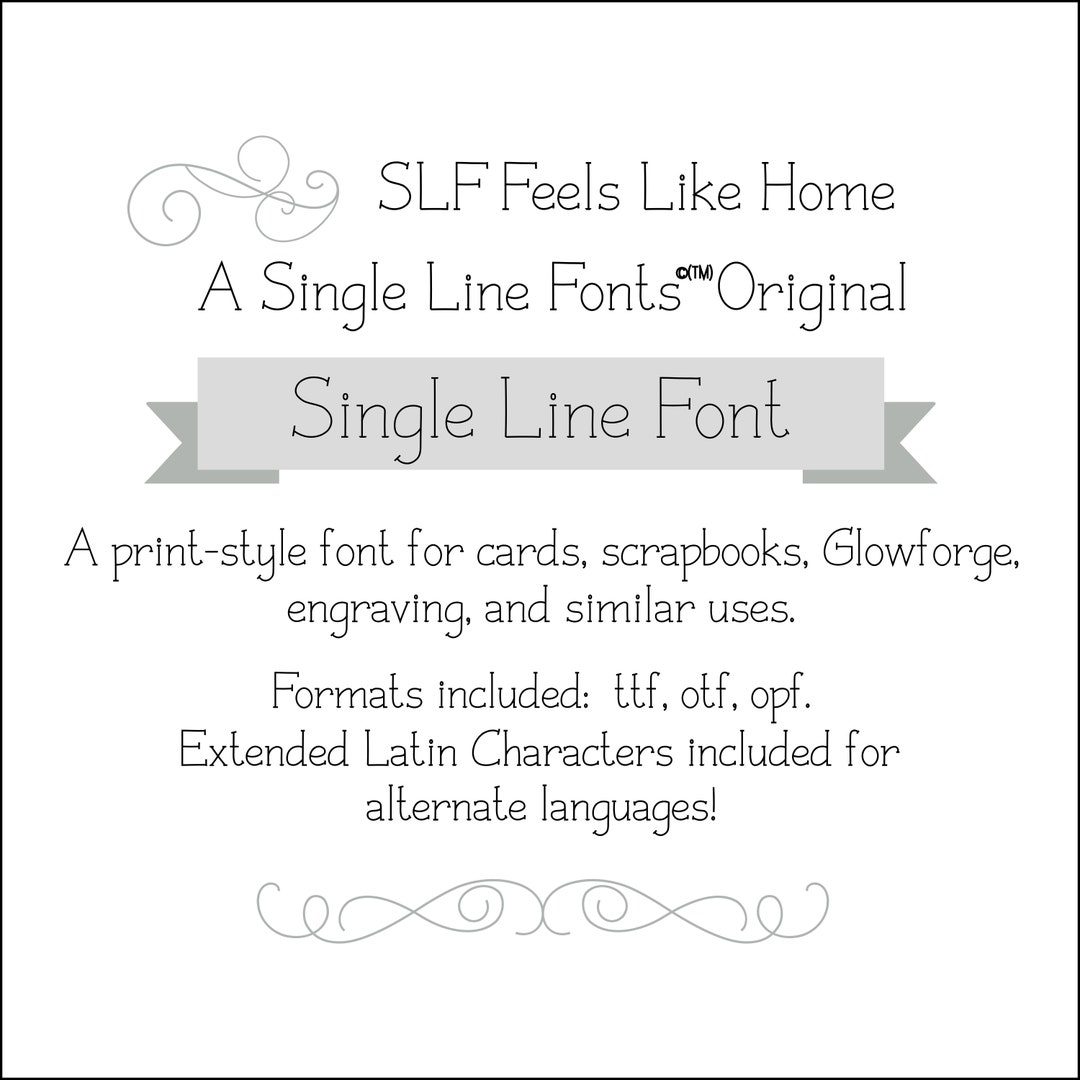 Single Line Fonts Sketch Pen Font - Quill Pen Font - Glowforge Font ...
