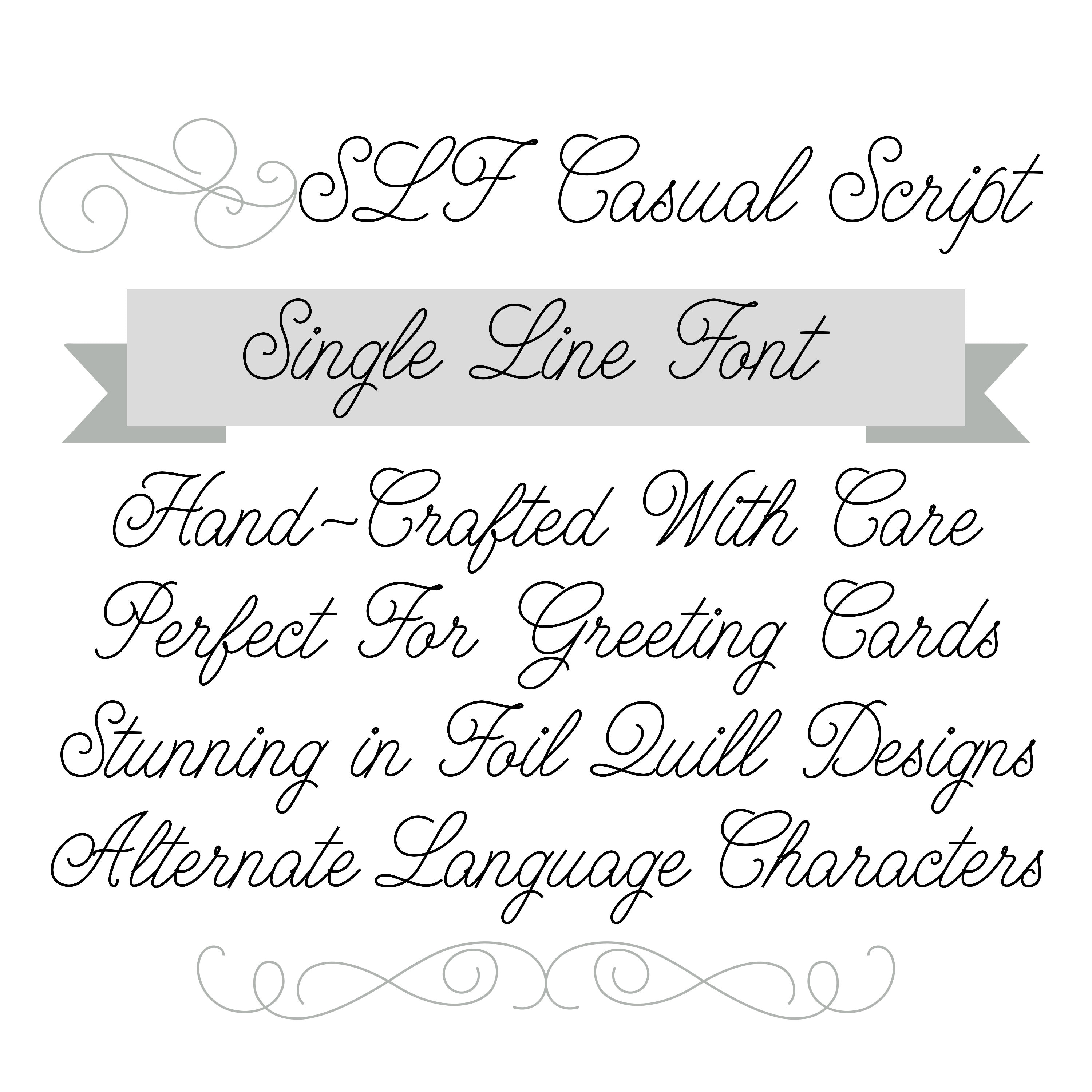 Fuentes de una sola línea Fuente Cricut - Fuente monoline - Fuente ...