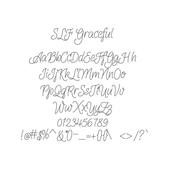 Quill Pen Writing Font