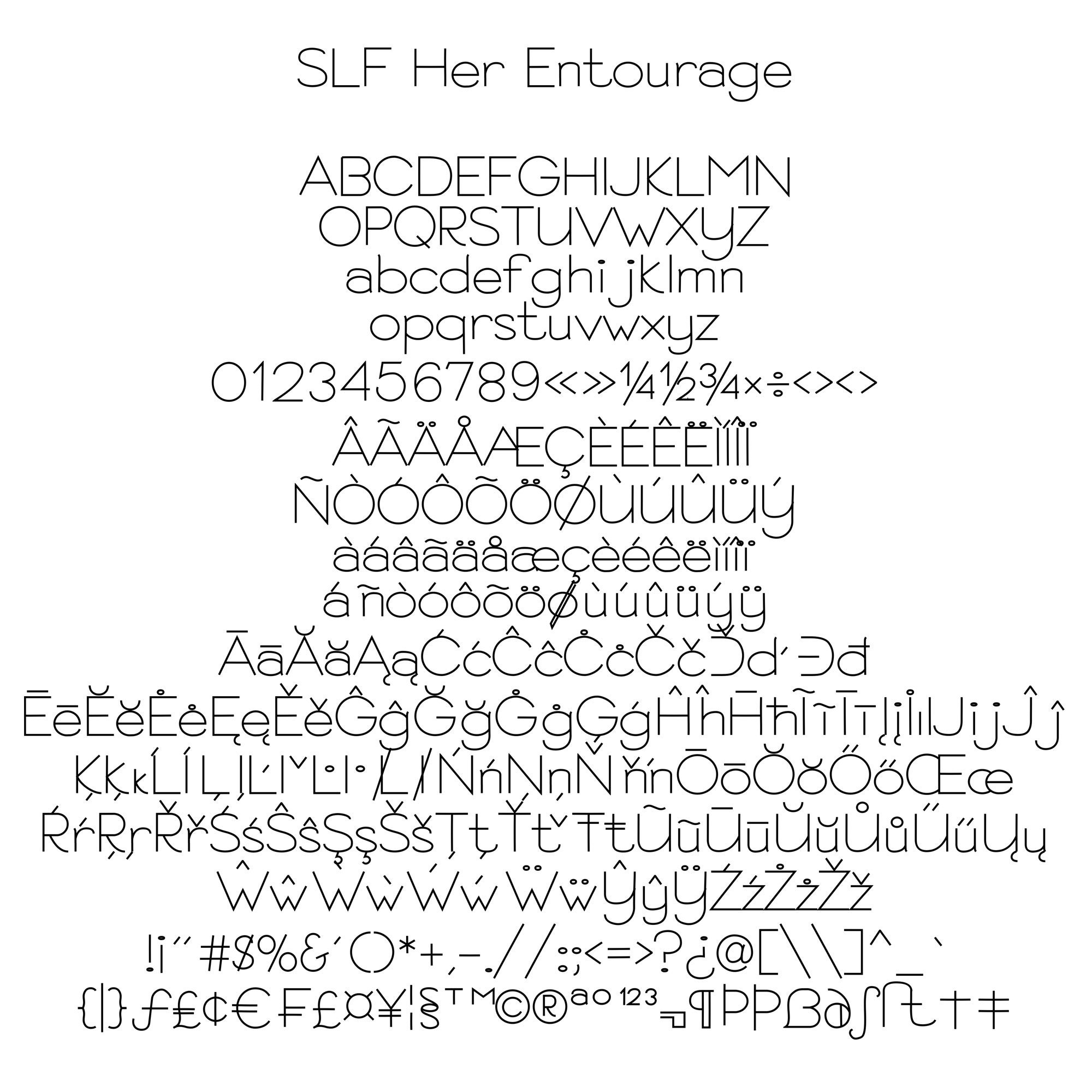 Single Line Fonts©tm Journaling Fonts Opf Fonts Thin Font for ...