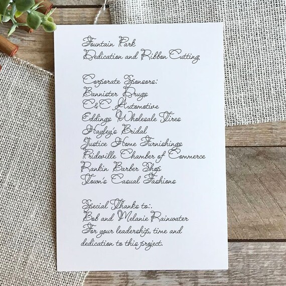 Quill Pen Writing Font