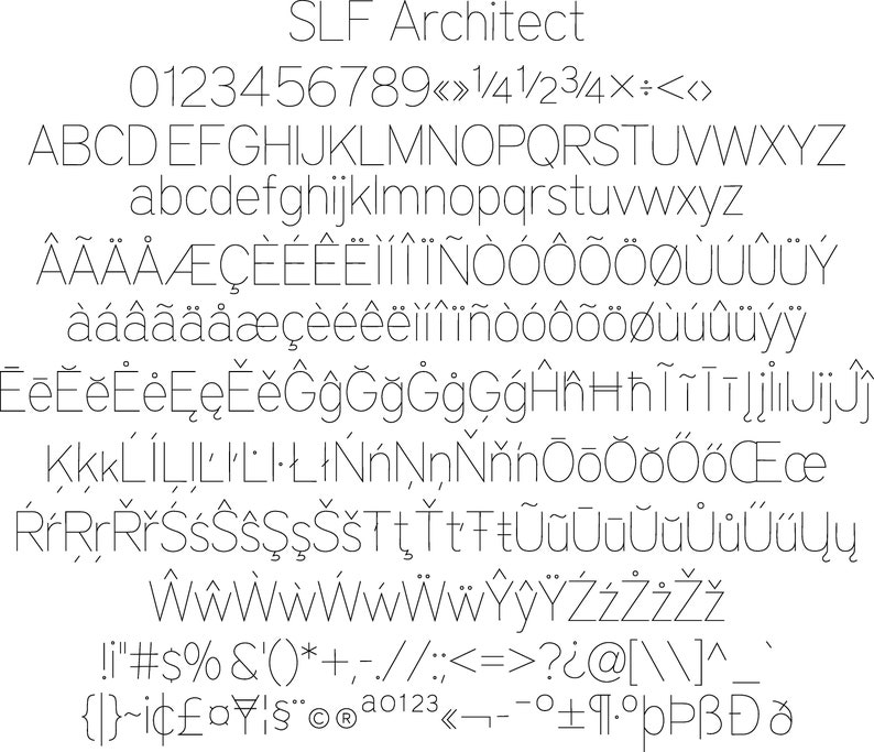 Single Line Fonts Hairline Font Glowforge Font Knk Fonts Thin Font Silhouette Cricut