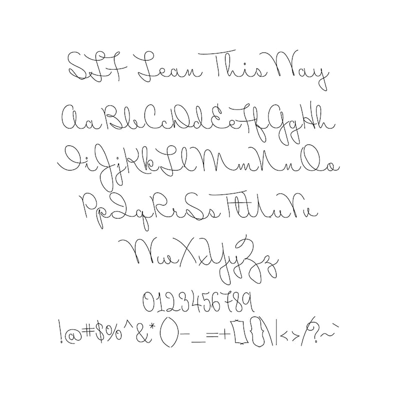 Single Line Fonts Fonts for Cricut Fonts for Silhouette Foil Quill ...