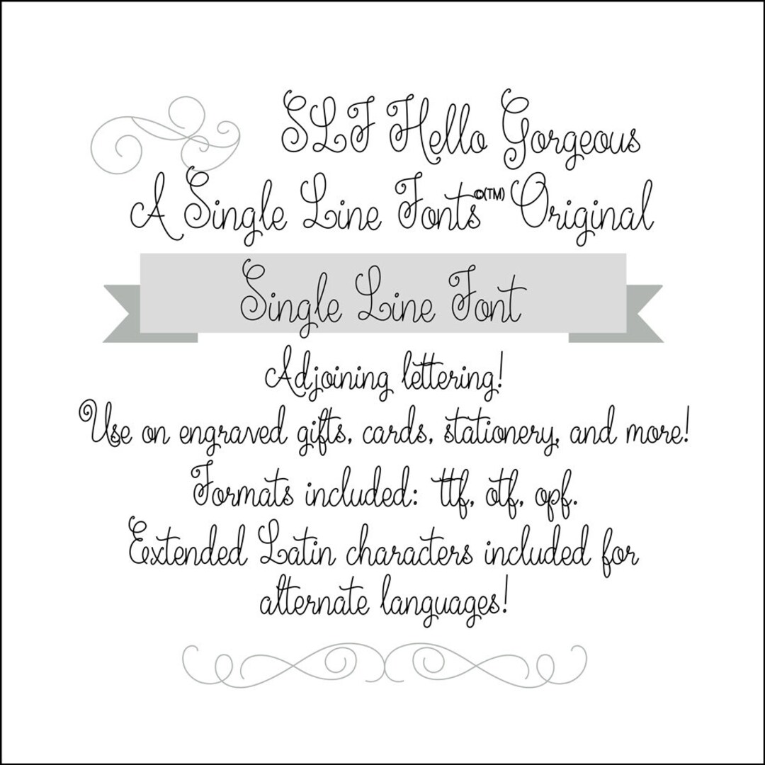 Single Line Fonts Sketch Pen Font Glowforge Font One Line Font Pen Tool ...