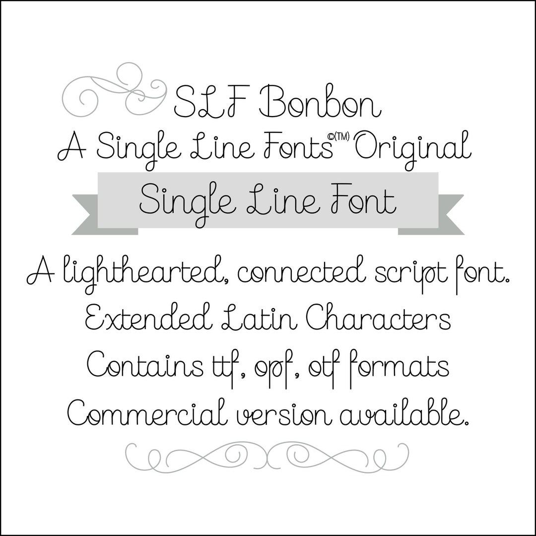 Single Line Fonts Glowforge Font Fonts for Scoring OPF Font Engraving ...