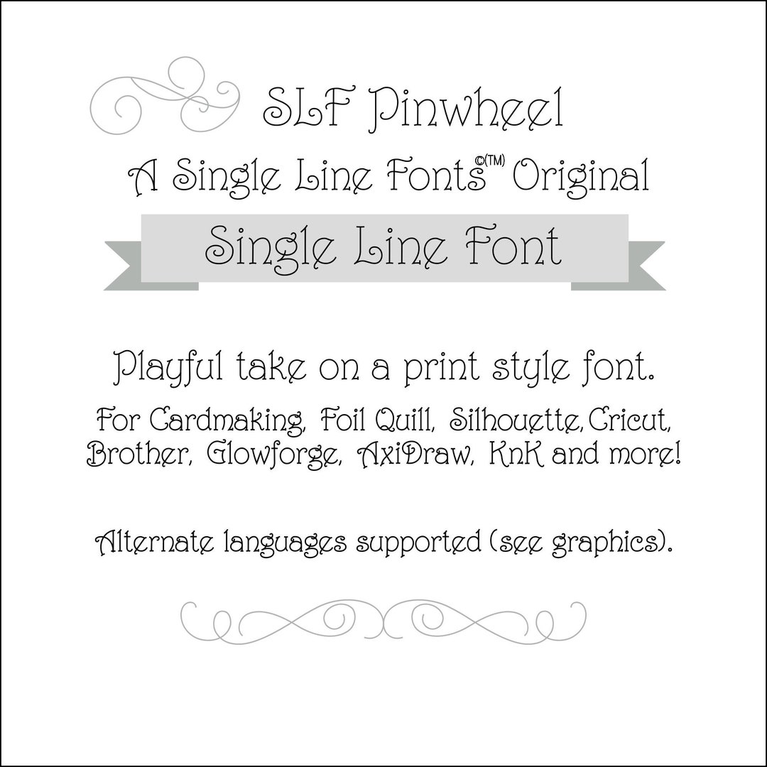 Single Line Fonts Quill Pen Font - Pen Tool Font - Thin Font for ...