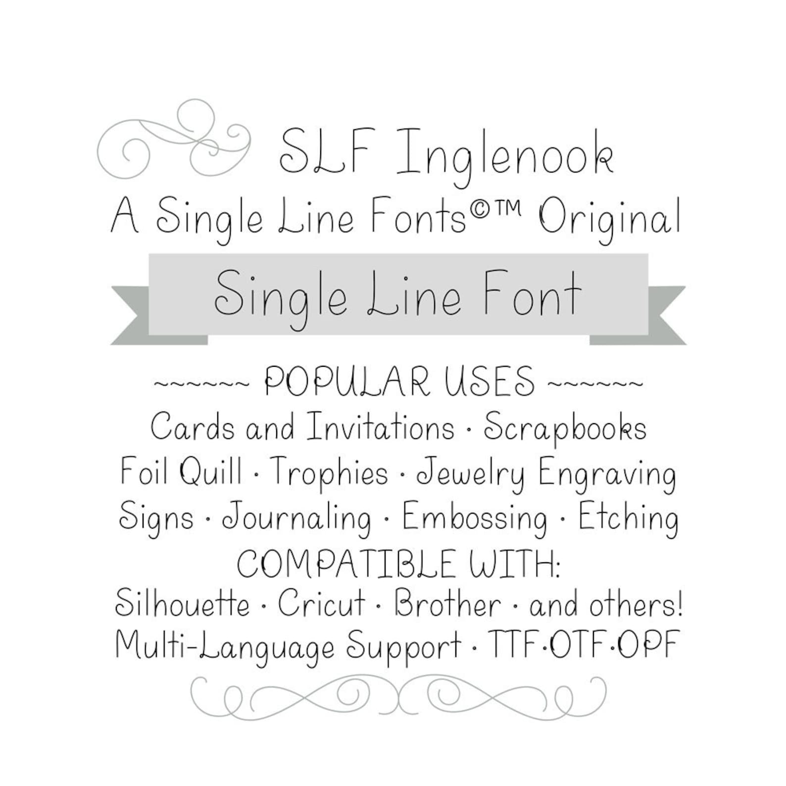 Single Line Font - Sketch Pen Font - Fonts for Scoring - Cricut Writing ...