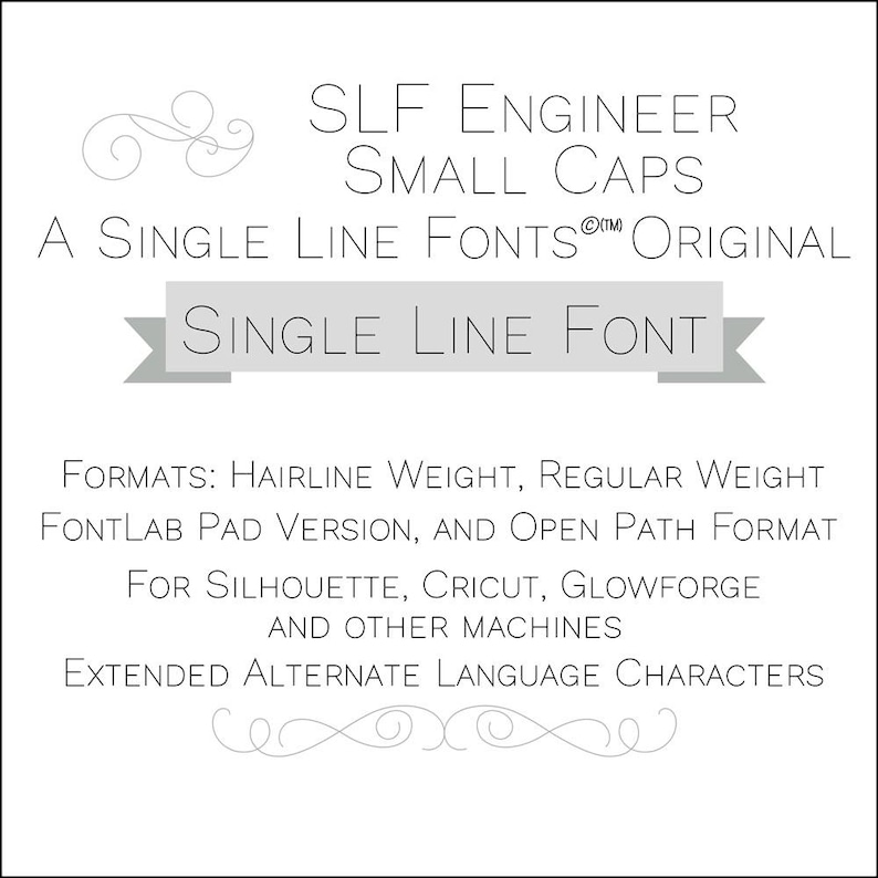 Small Caps Single Line Font • Cricut Writing, Sketch Pen & Laser ...