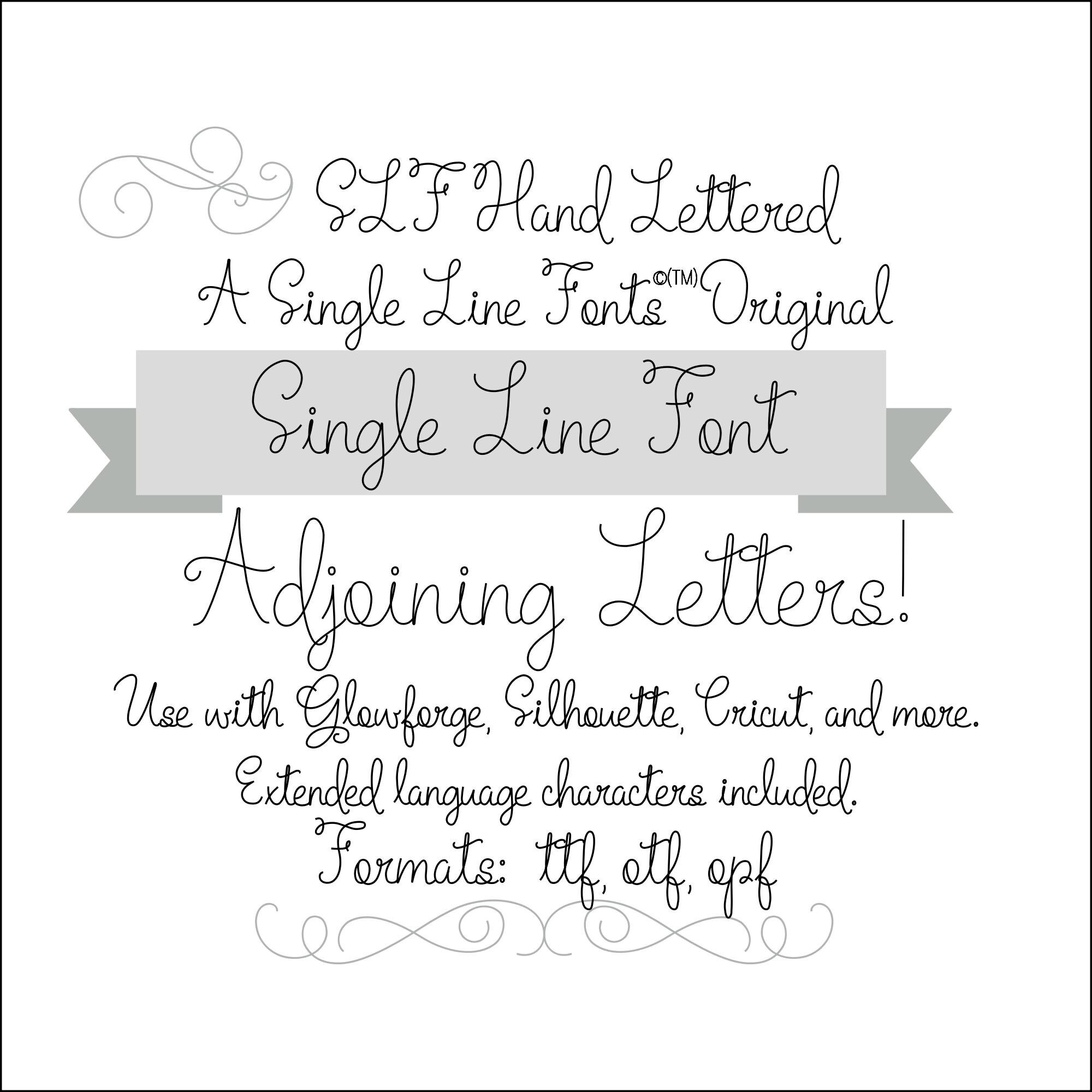 Laser Machine Single Line Font - Hairline Font - Quill Pen Font - Pen Tool Font - Sketch Pen ...