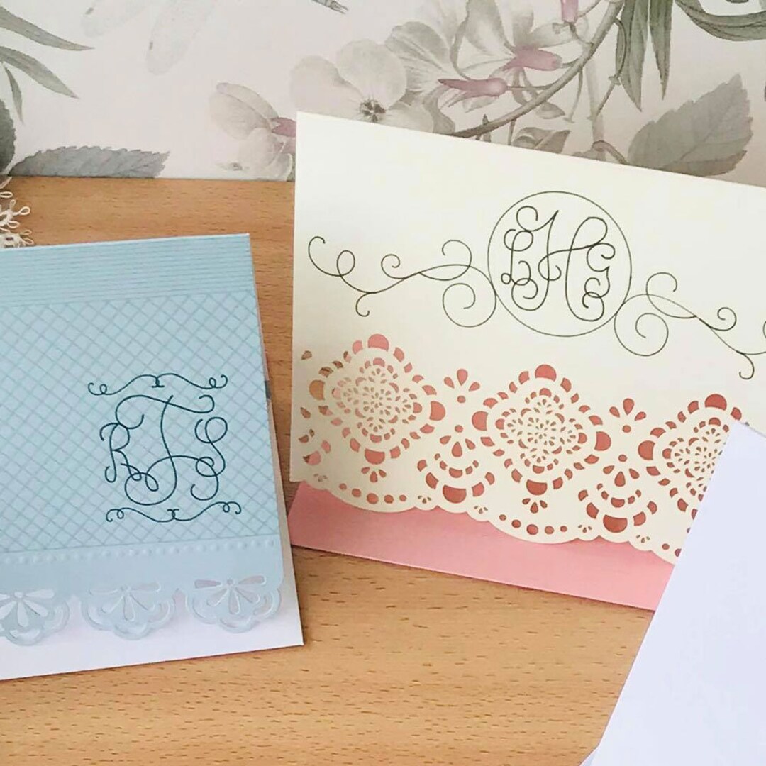 Single Line Fonts Monogram Font - Cnc Font - Laser Scoring Font - Pen ...