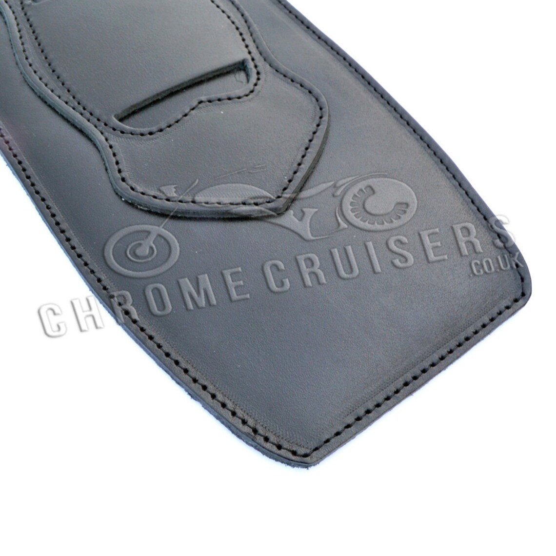 Harley Davidson Softail Fatboy Heritage Deluxe Black Plain Leather Tank ...