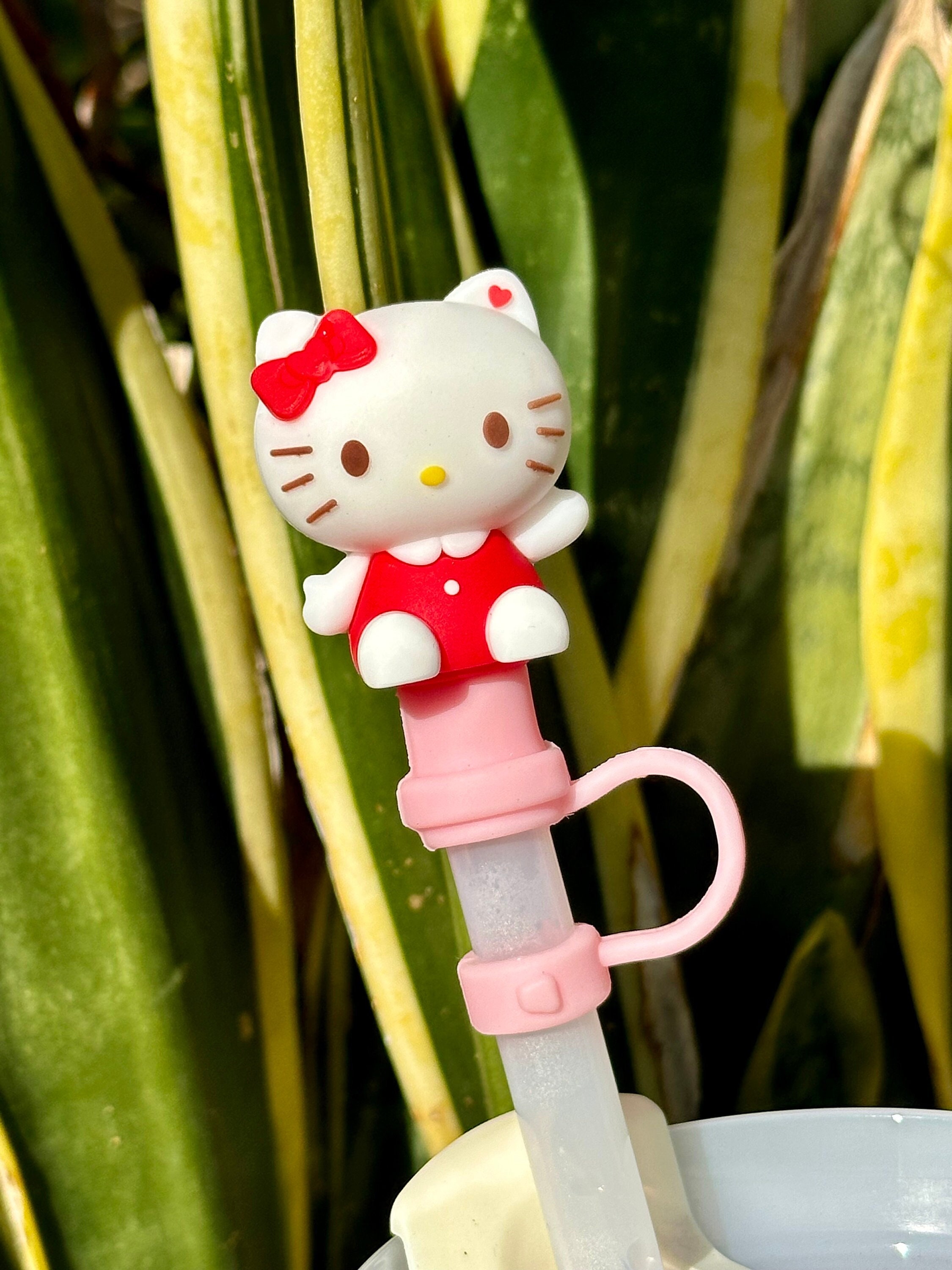 Hello Kitty Straw Cover - Etsy