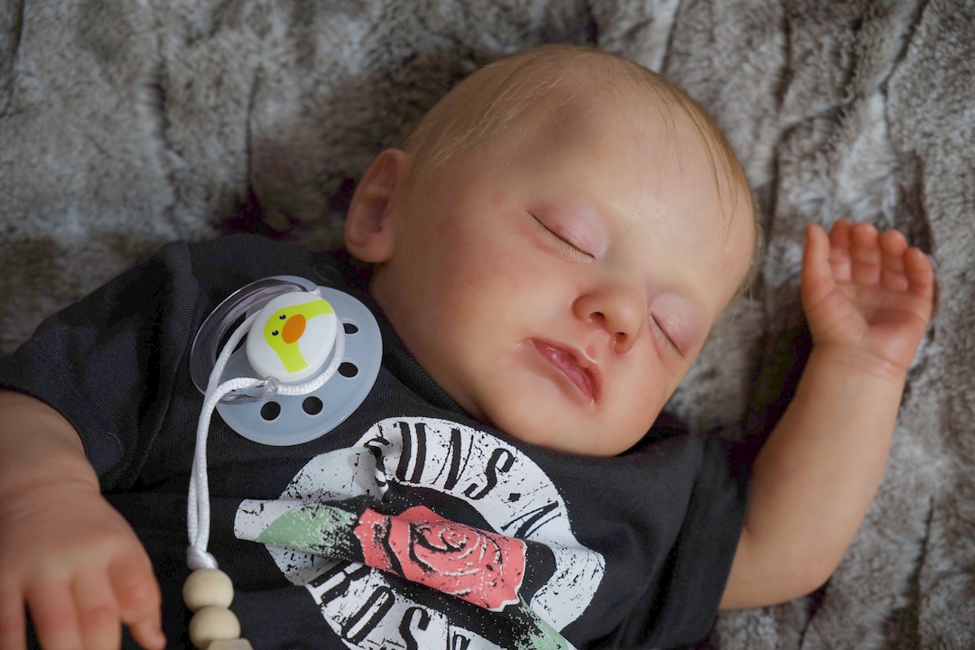 Reborn Baby Girl, Handmade Reborn Doll With Realistic Skin and Hair ...