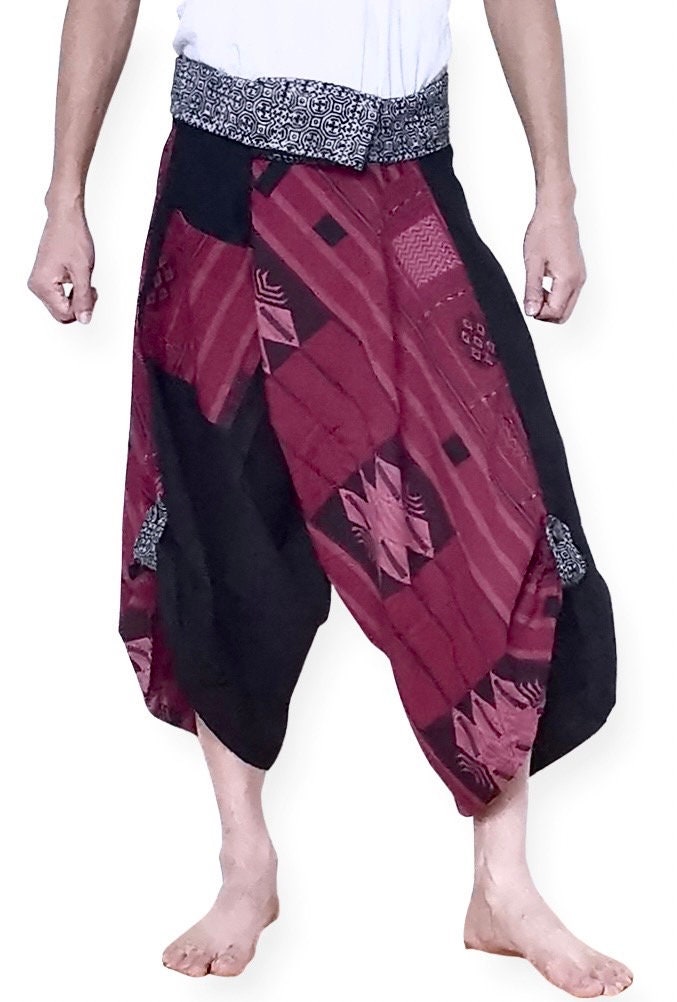 Samurai Pants Fisherman Pants Thailand Aladdin Pants Yoga Pants Ninja ...