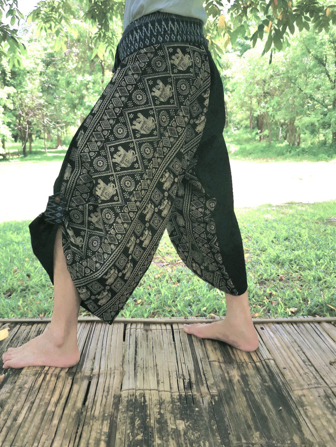 Samurai Pants Buddhist Pants,elephant Thaifisherman Pants Aladdin Pants ...