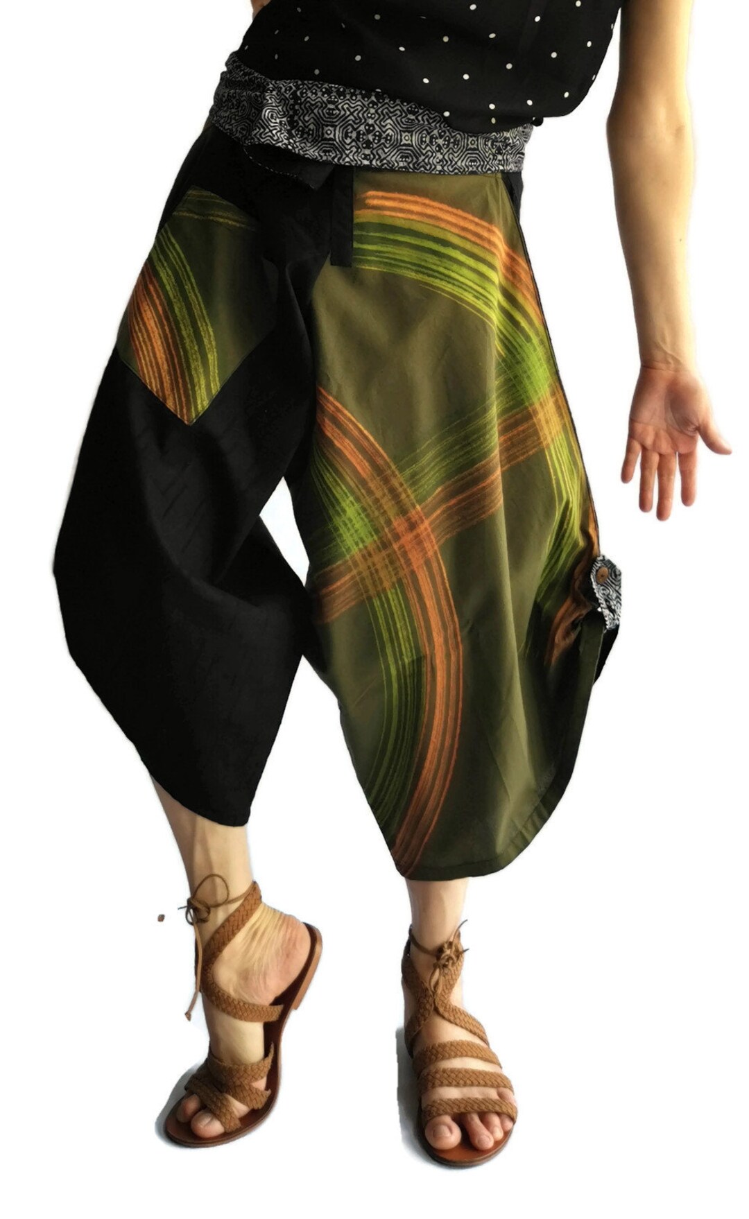 Samurai Pants Manthai Fisherman Pants Comfy Pants Women Yoga Pants ...