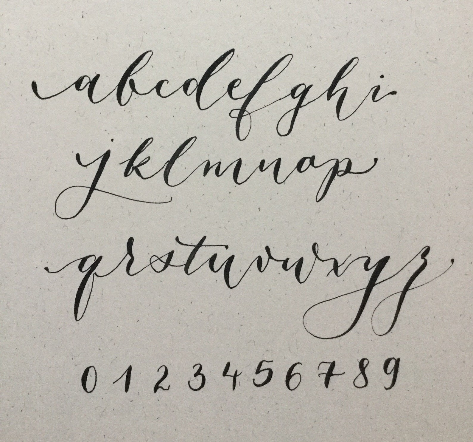 A4 A5 A6 Custom Calligraphy Text Quote Vows Song Lyrics Card ...