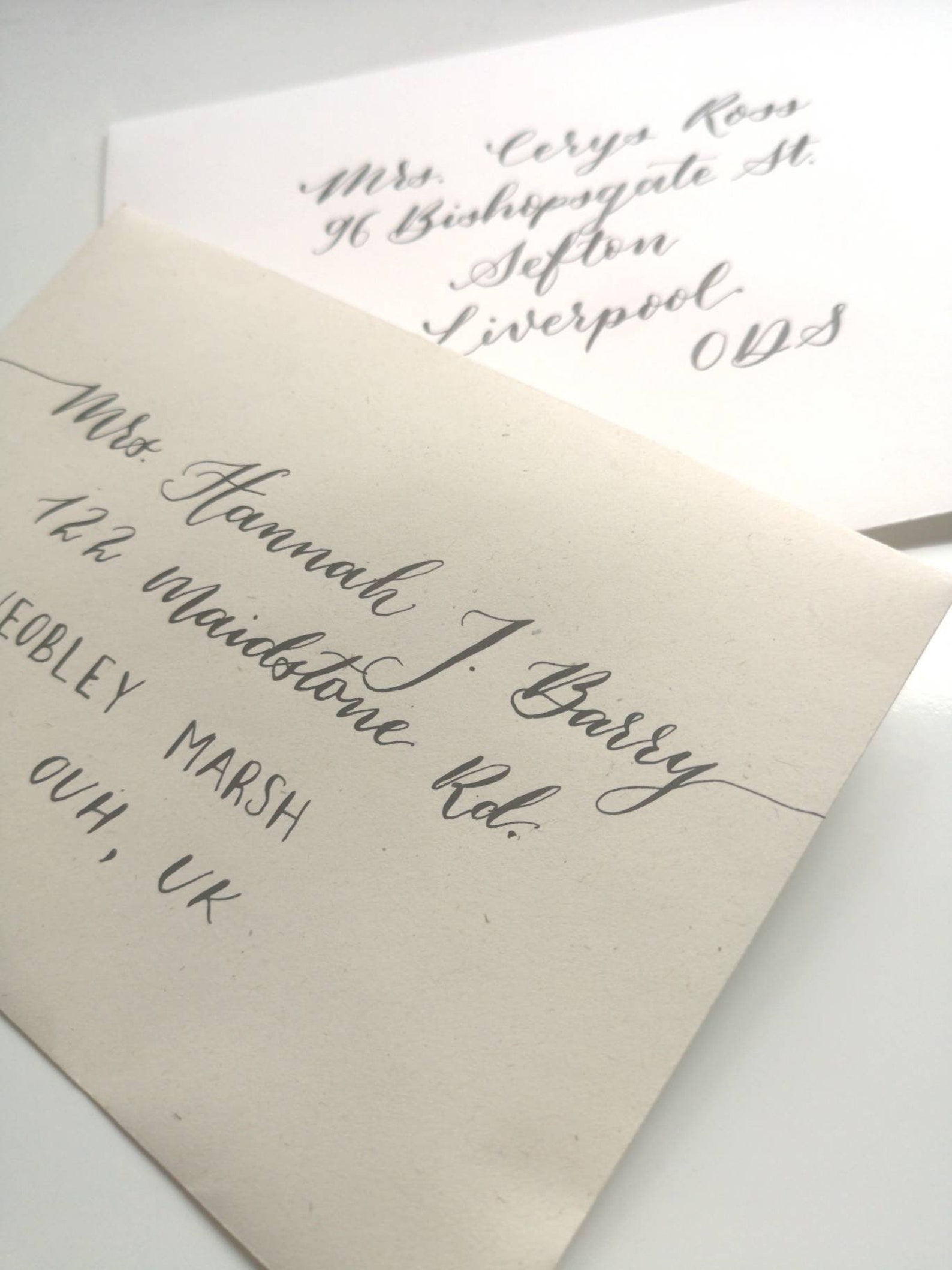 Custom Envelope Hand Addressed Letters Modern Calligraphy - Etsy