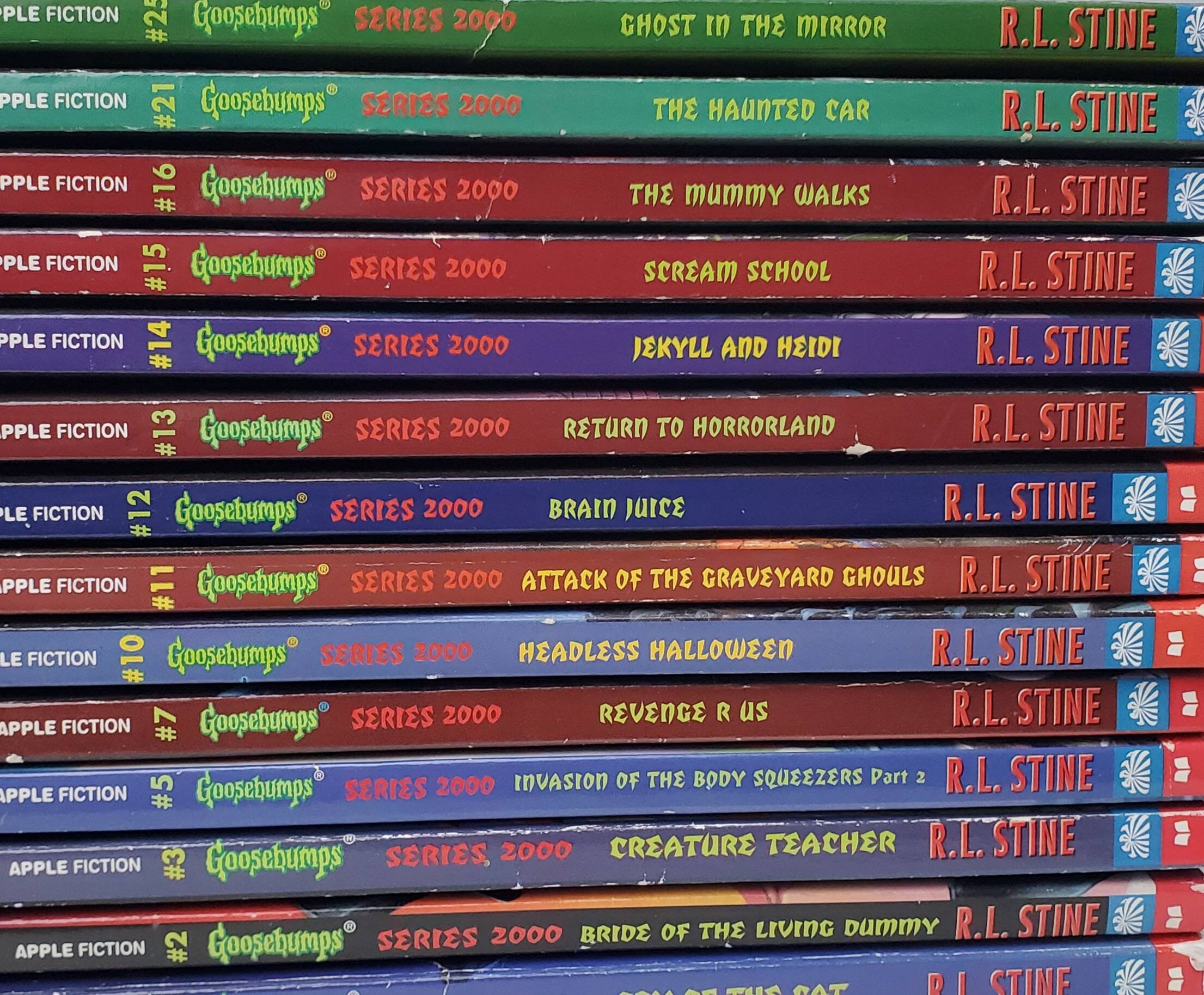 Goosebumps Series 2000 Books Vintage R.L. Stine YA Horror | Etsy Canada
