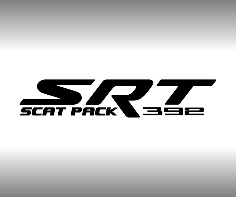 SRT Scat Pack 392 Dodge Charger for Cricut and Silhouette SRT | Etsy