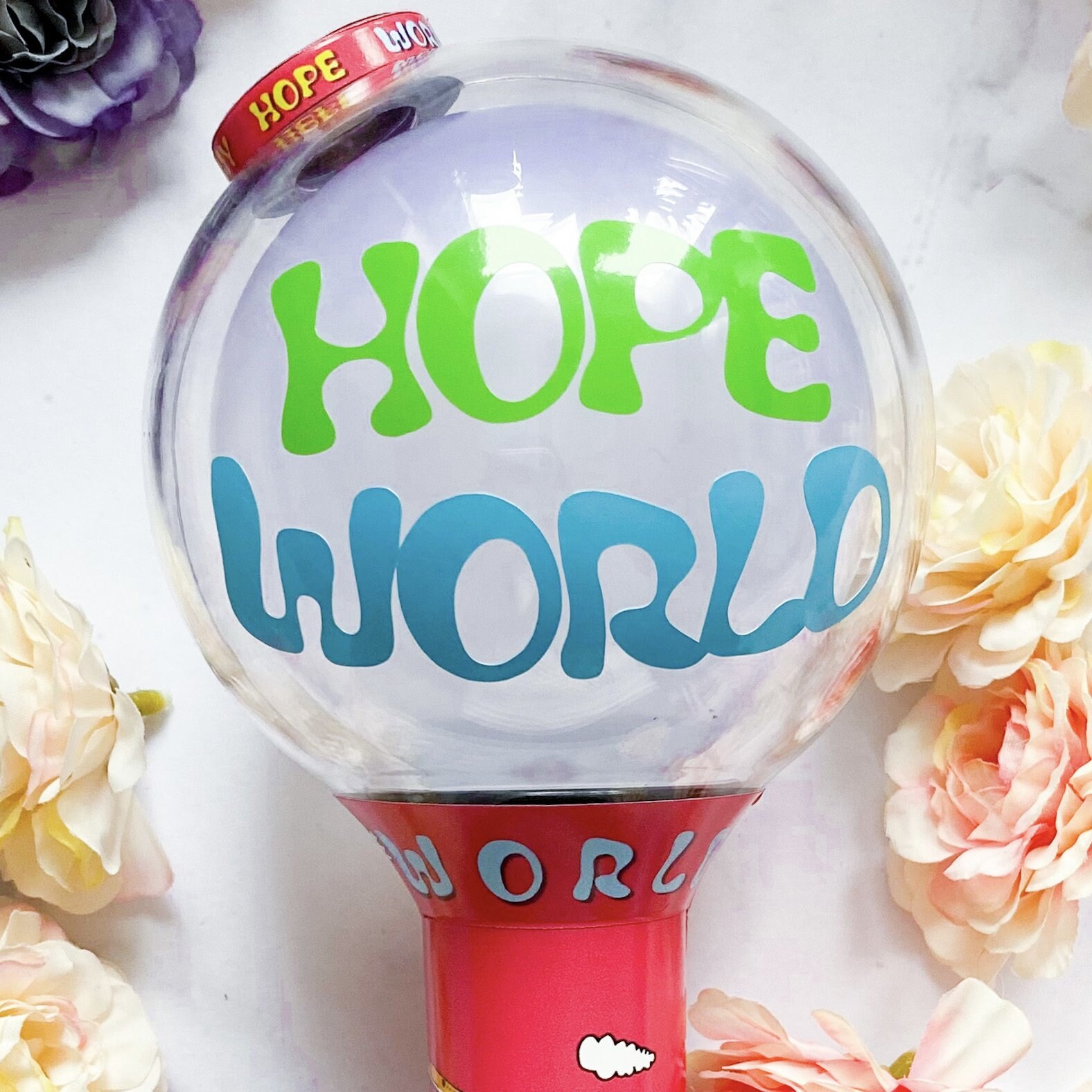 BTS HOPE DECAL Hope World Hobiflower Decal Army Bomb Sticker | Etsy