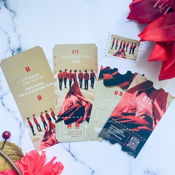 Kpop Ticket - Etsy