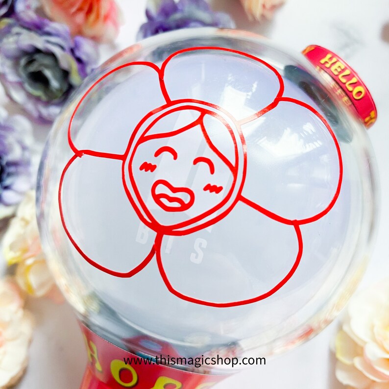 BTS HOPE DECAL Hope World Hobiflower Decal Army Bomb Sticker - Etsy